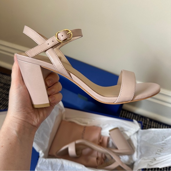 Stuart Weitzman | Shoes | Nwt Stuart Weitzman Dancer 75 Block Sandal ...